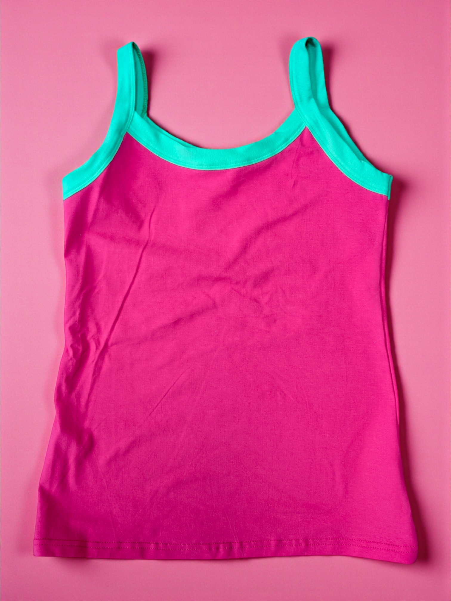 Cami Top Pink and Green – Thunderpants UK